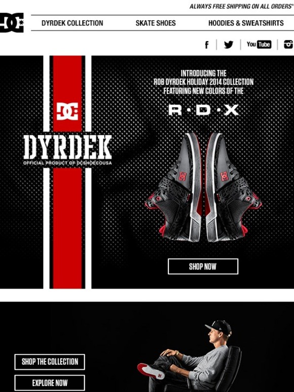 DC Shoes: Introducing The Rob Dyrdek Holiday 2014 Collection Featuring ...