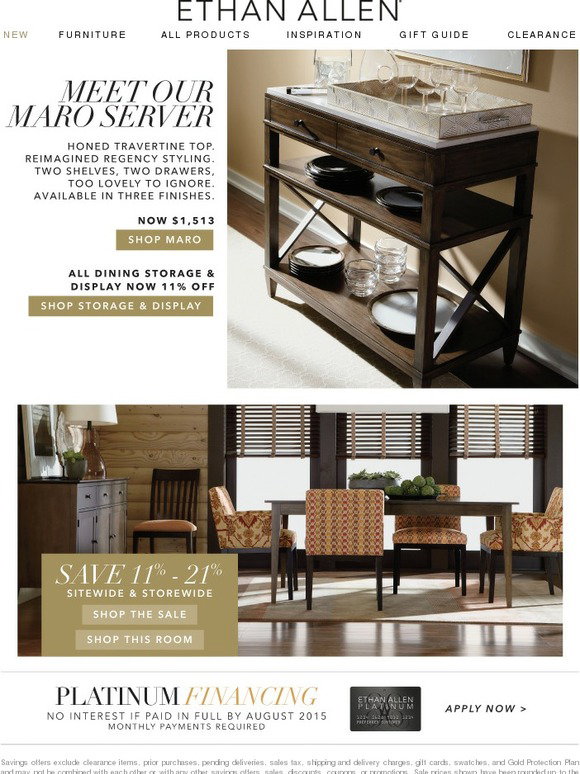 Ethan Allen: Regency re-imagined, our new Maro server | Milled