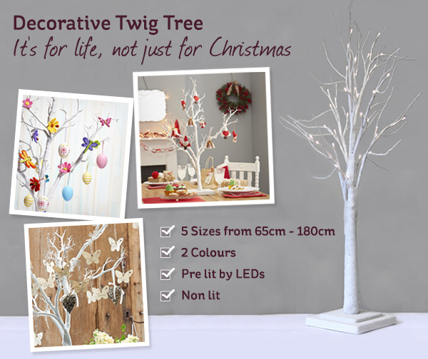Hobbycraft: Decorative Twig Tree - It's for life, not just for ...