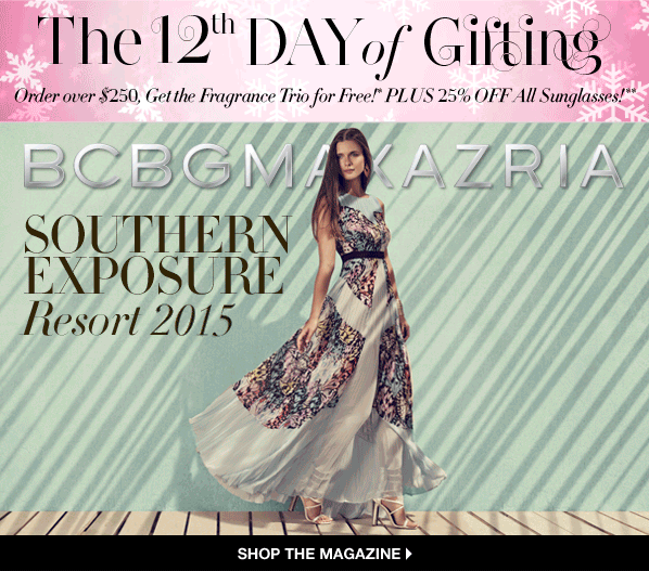 BCBG: Resort 2015. Shop our NEW magazine | Milled