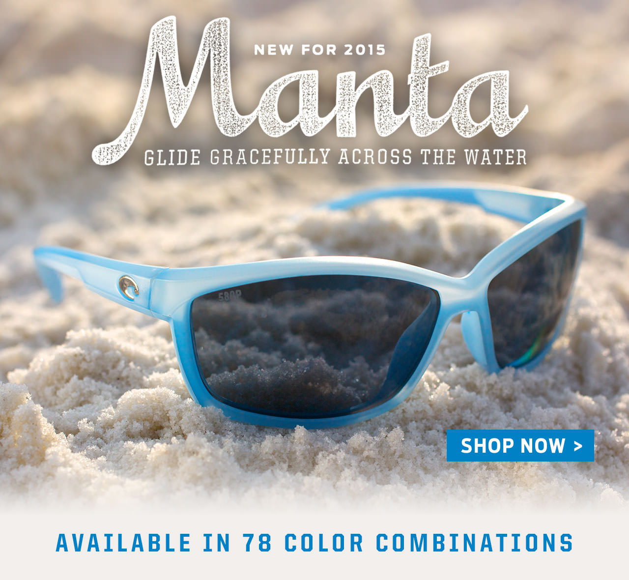 Costa Sunglasses: Manta: New 2015 frame | Milled