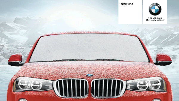 BMW: BMW wishes you a Happy Holiday. | Milled