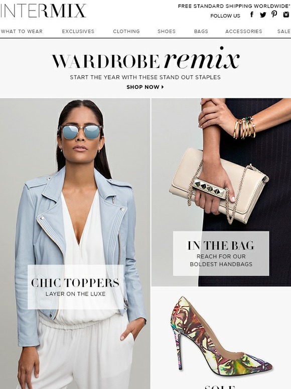 Intermix: Wardrobe Remix: Must-Haves for the New Season | Milled