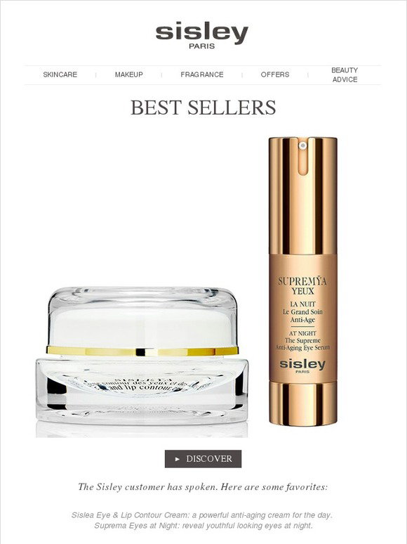 Sisley Cosmetics: Sisley Biggest Hits | Milled