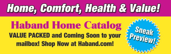 Haband: Home, Comfort, Health & Value! Home Catalog Sneak Preview! | Milled
