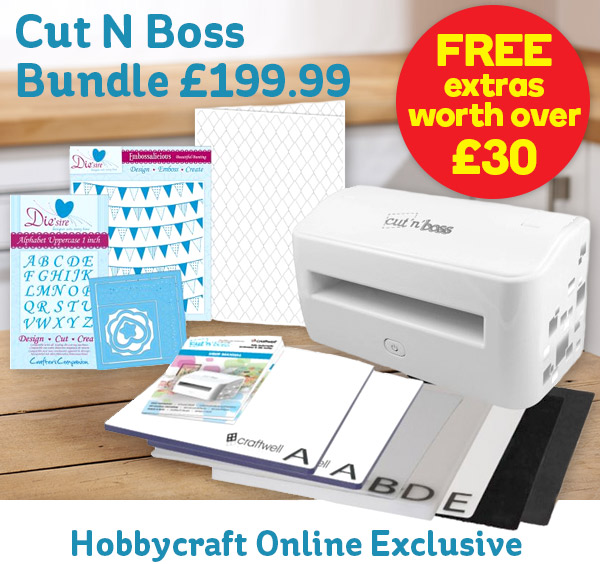 Hobbycraft: Exclusive Cut N Boss Bundle Back! | Milled