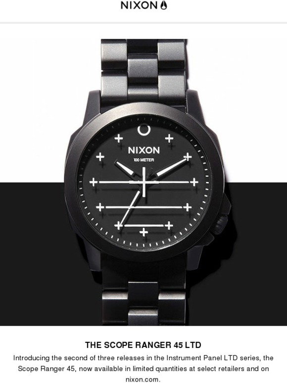 Nixon: Exclusive: Welcome The Scope Ranger 45 LTD. | Milled