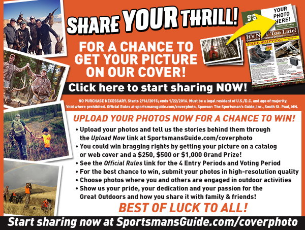 Sportsman's Guide: Get Your Photo On A Sportsman’s Guide Catalog! | Milled