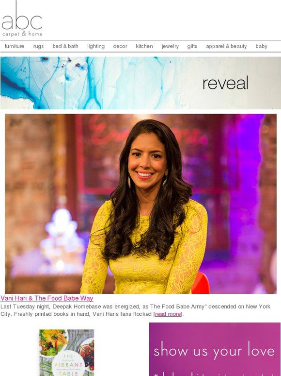 ABC Carpet & Home: Reveal: Vani Hari & The Food Babe Way | Milled