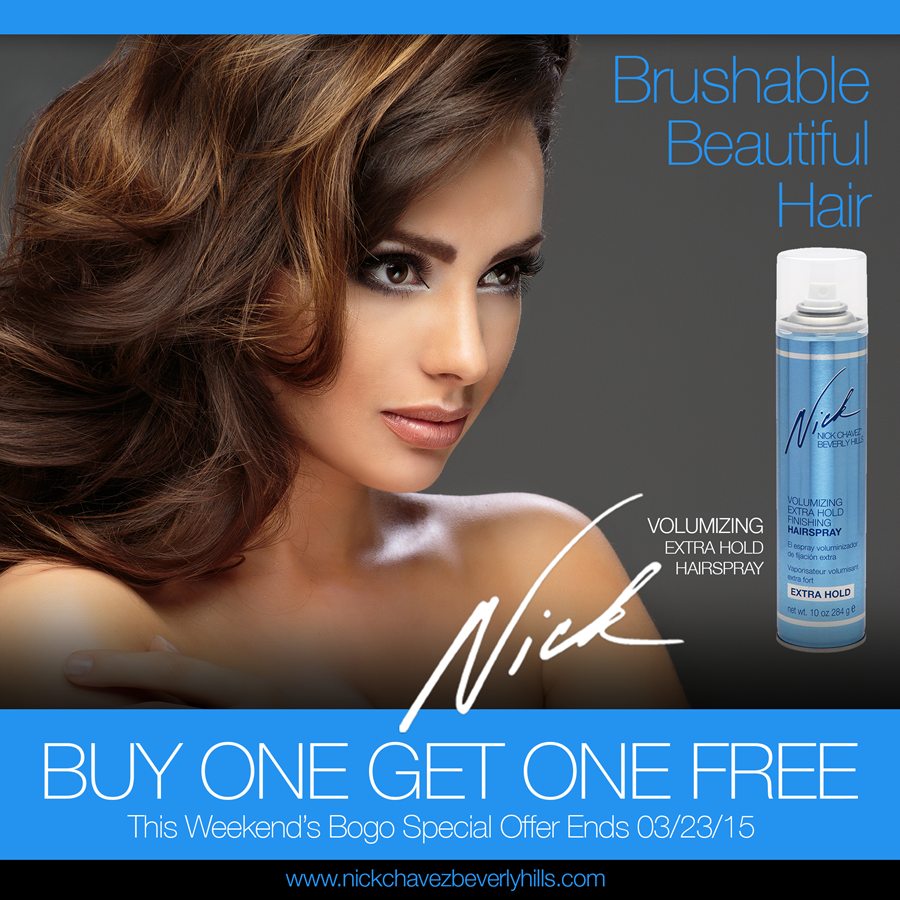 Nick Chavez: Weekend Special - Volumizing Extra Hold Hairspray | Milled