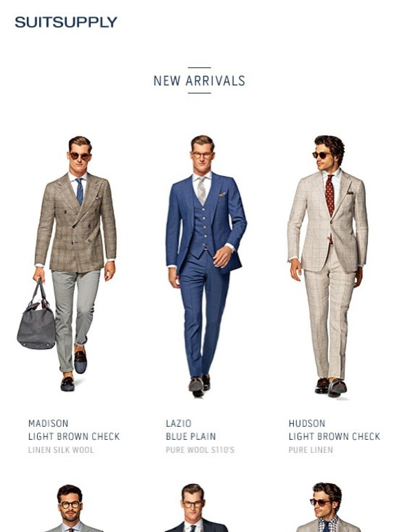 Suitsupply US: Shop our new arrivals | Milled
