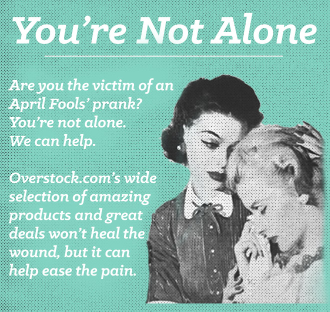 Overstock: Are You the Victim of an April Fools’ Prank? | Milled