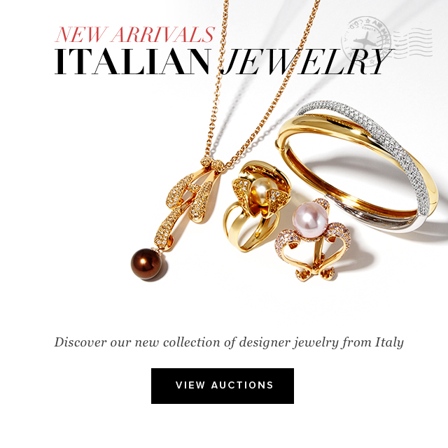 Bidz ust In Stefan Hafner Porrati Io Si Zydo and More Italian Jewelry Milled