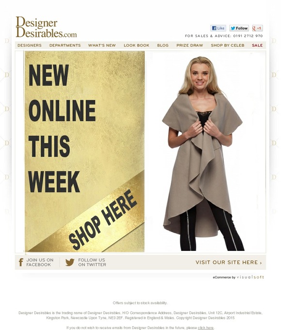 Designer Desirables: What's NEW Online This Week? | Milled