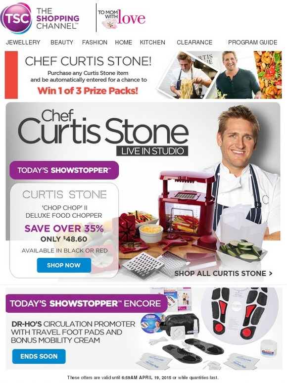 The Shopping Channel: Today's Showstopper™ - Curtis Stone | Milled