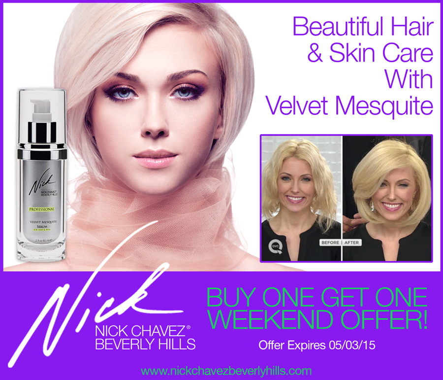 Nick Chavez: Buy One Get One Free Velvet Mesquite Serum - Nick Chavez ...
