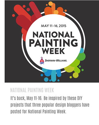 Sherwin-Williams: It’s National Painting Week plus our Inspiration ...