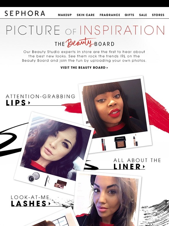 Sephora: Need inspiration? | Milled