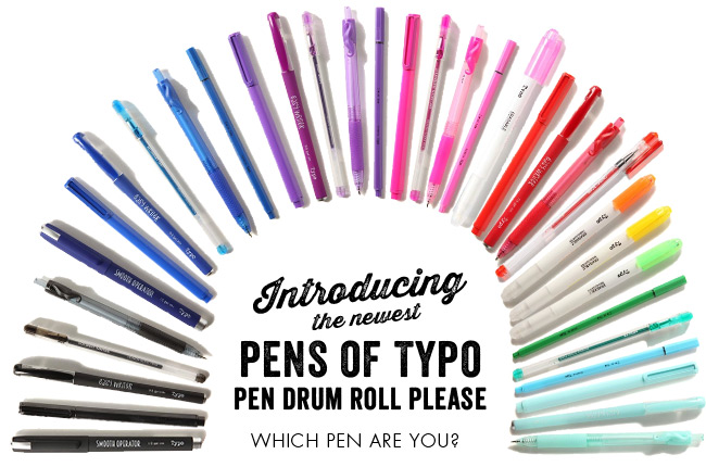 Typo: What does your pen say about you? | Milled