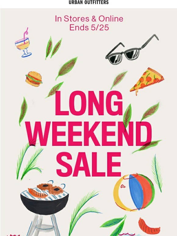 Urban Outfitters: Happy Long Weekend Sale! | Milled