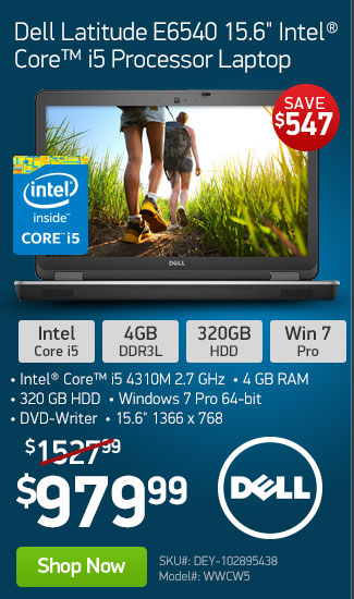 TigerDirect: DELL Core i5 Pro Laptops & Desktops Starting @ $599 | Milled