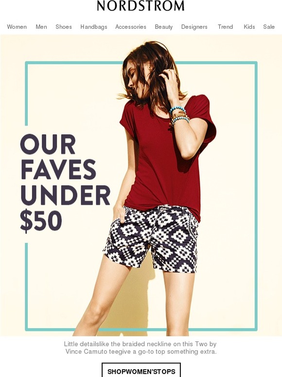 Nordstrom: Summer Tops Under $50 | Milled