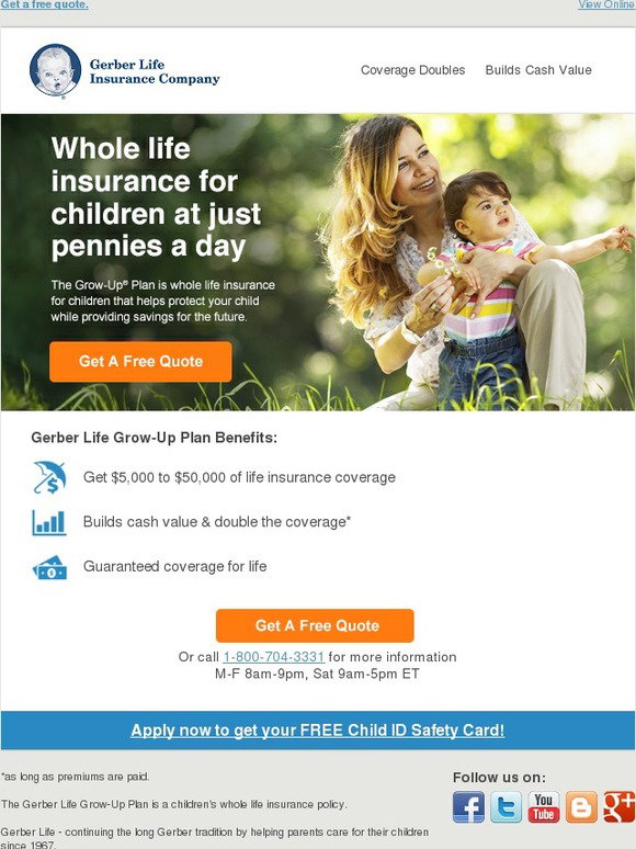 Gerber Life: RE: Why the Grow-Up® Plan is a Smart Choice | Milled