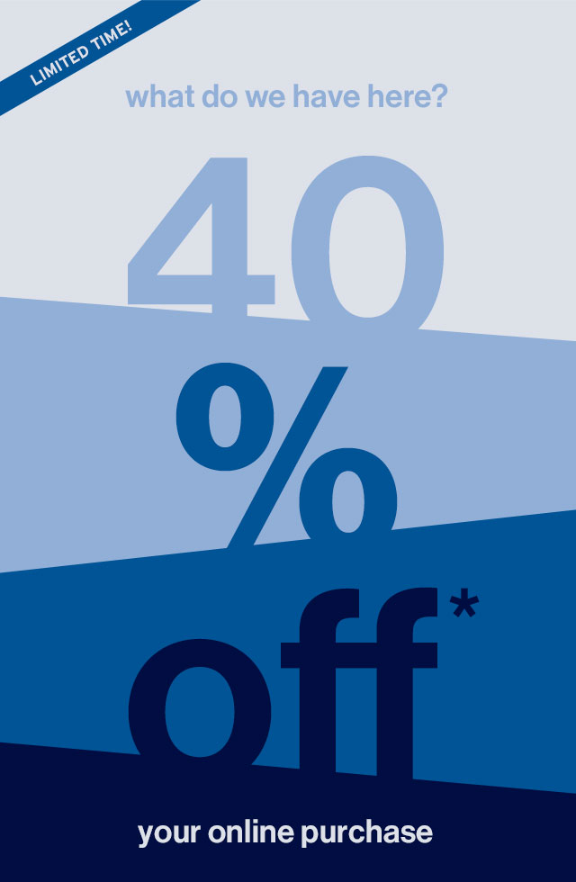 Gap: what's 40% off and today only? THIS. | Milled