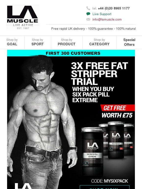 LA Muscle: This is how Dean Burchell gets super lean | Get £75 Free Fat ...
