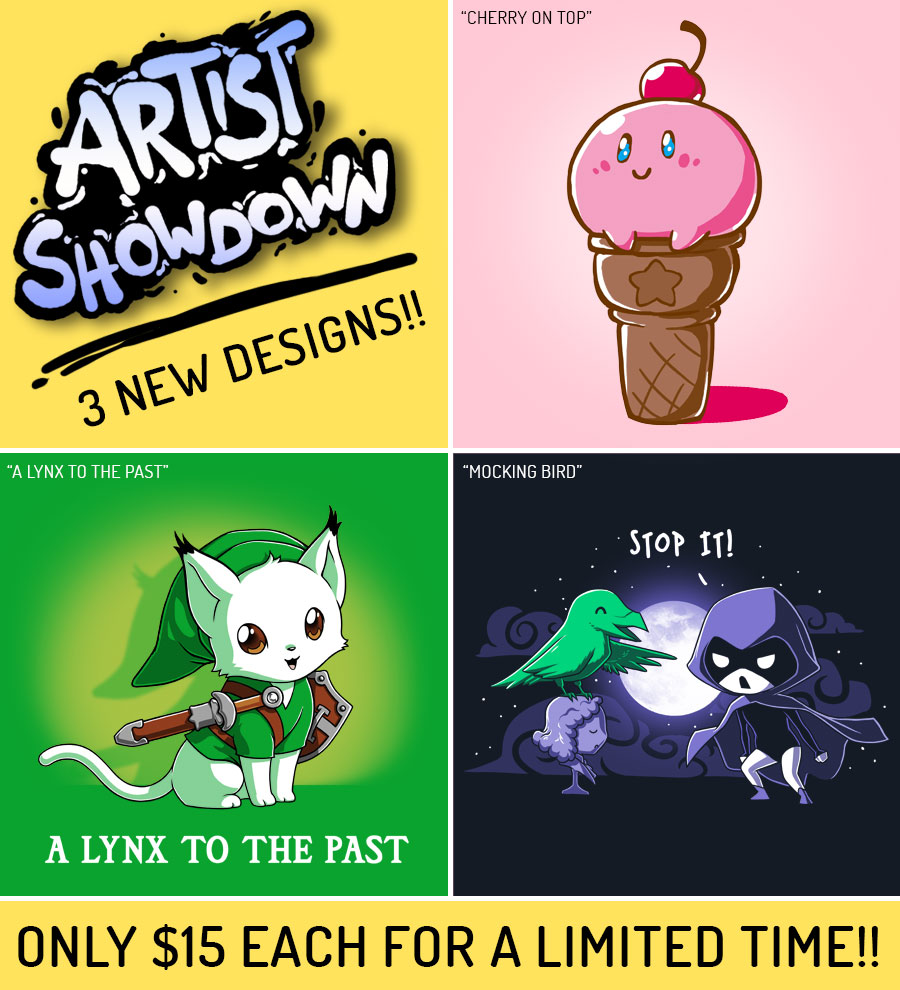 TeeTurtle: New showdown designs! Which do you 💙? | Milled