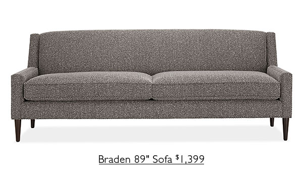 Room & Board: New, mid-century-inspired Braden sofa | Milled