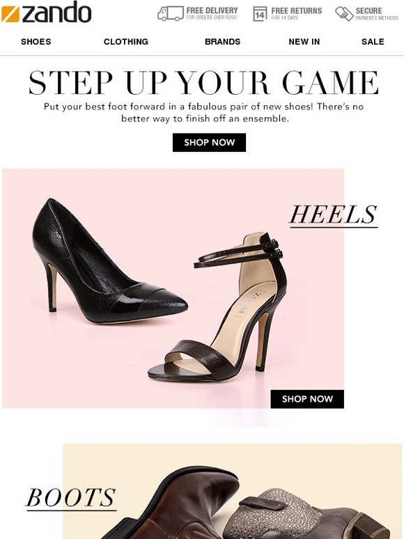 Zando: Up To 60% Off Selected Zoom Items | Fun Fabulous Footwear | Milled
