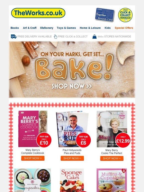 The Works: Inspired By The Great British Bake Off? Top Baking Books ...