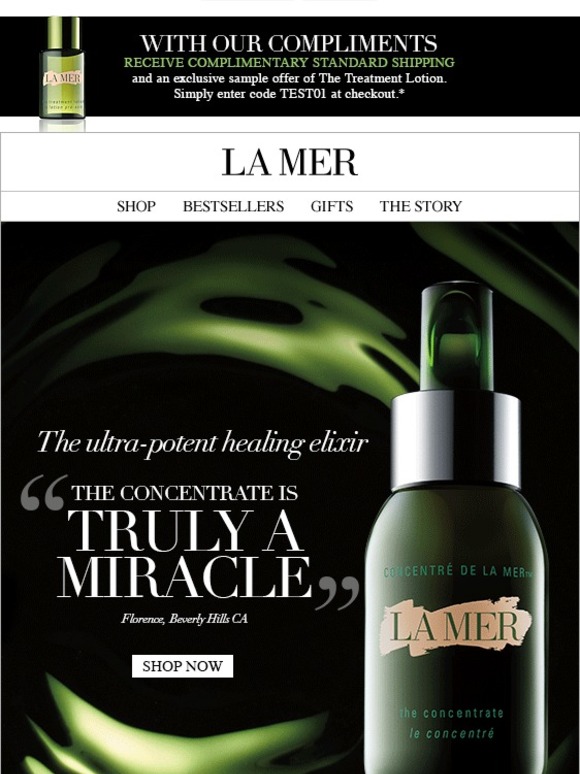 La Mer: The Concentrate—Our Ultra-Potent Healing Elixir. Plus, Enjoy a ...