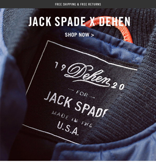 Kate Spade New York: Introducing Jack Spade x Dehen | Milled