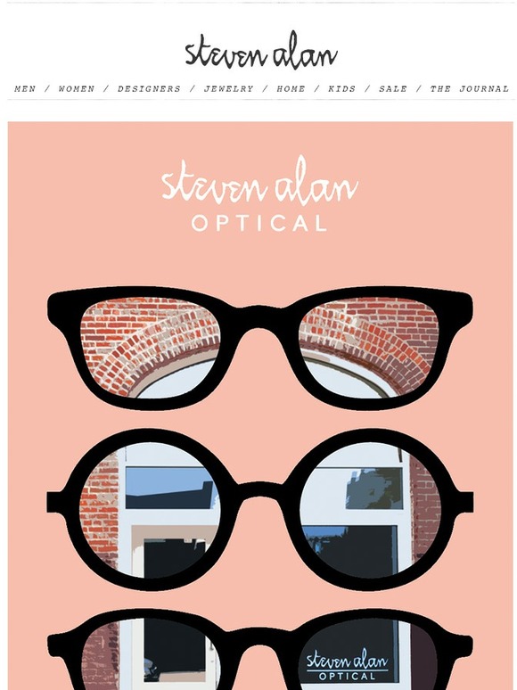 Steven Alan: Visit Our Optical Store + Progressive Eyewear | Milled