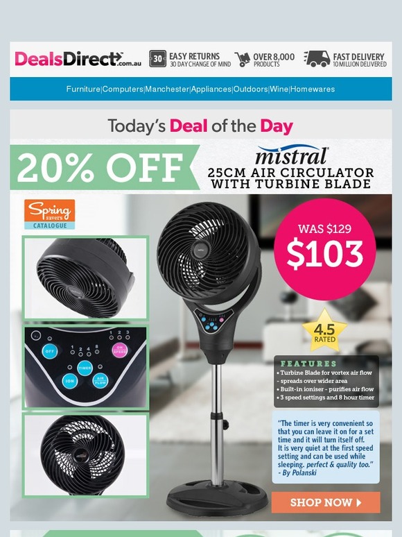 DealsDirect: NEW Appliances & Homewares Have Arrived; Intro Offers on ...