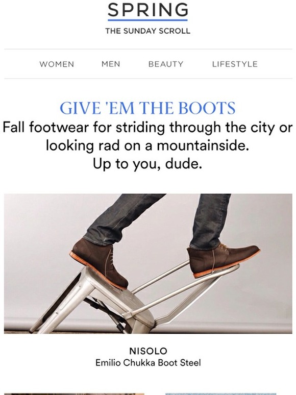 Spring: Your ankles called and they're looking for love | Milled