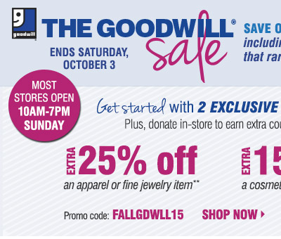 Carson's: Men's Big & Tall NEW Fall Arrivals + 2 Goodwill Coupons ...
