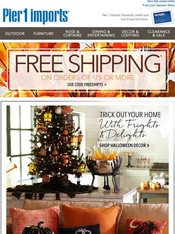 Pier 1: Halloween decor that will put a spell on you. | Milled