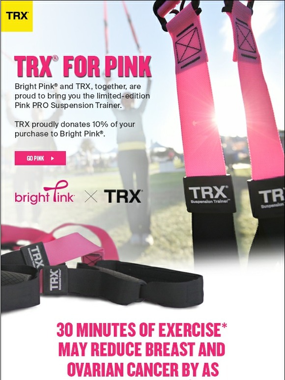 TRX Training: Go Pink with TRX | Milled
