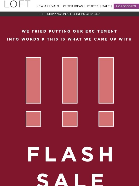 Loft: FLASH SALE!!! | Milled