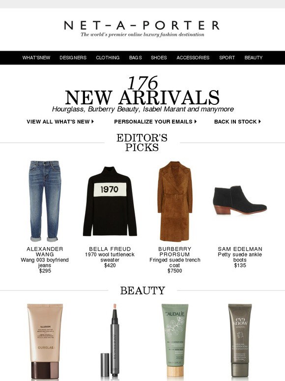 Net-A-Porter: -arrivals you will love | Milled