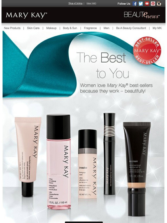 Mary Kay: See the best-loved, best-sellers from Mary Kay! | Milled