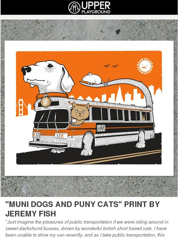 Upper Playground: New Jeremy Fish Print & New/Restocked Gear | Milled