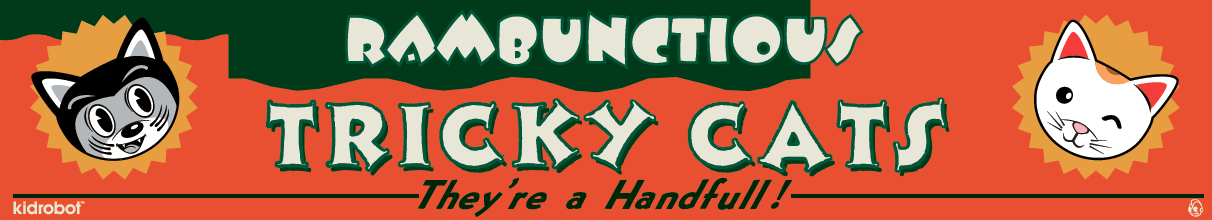 Kidrobot: NEW Tricky Cats Blind Box 3" Mini Series Now Available at ...