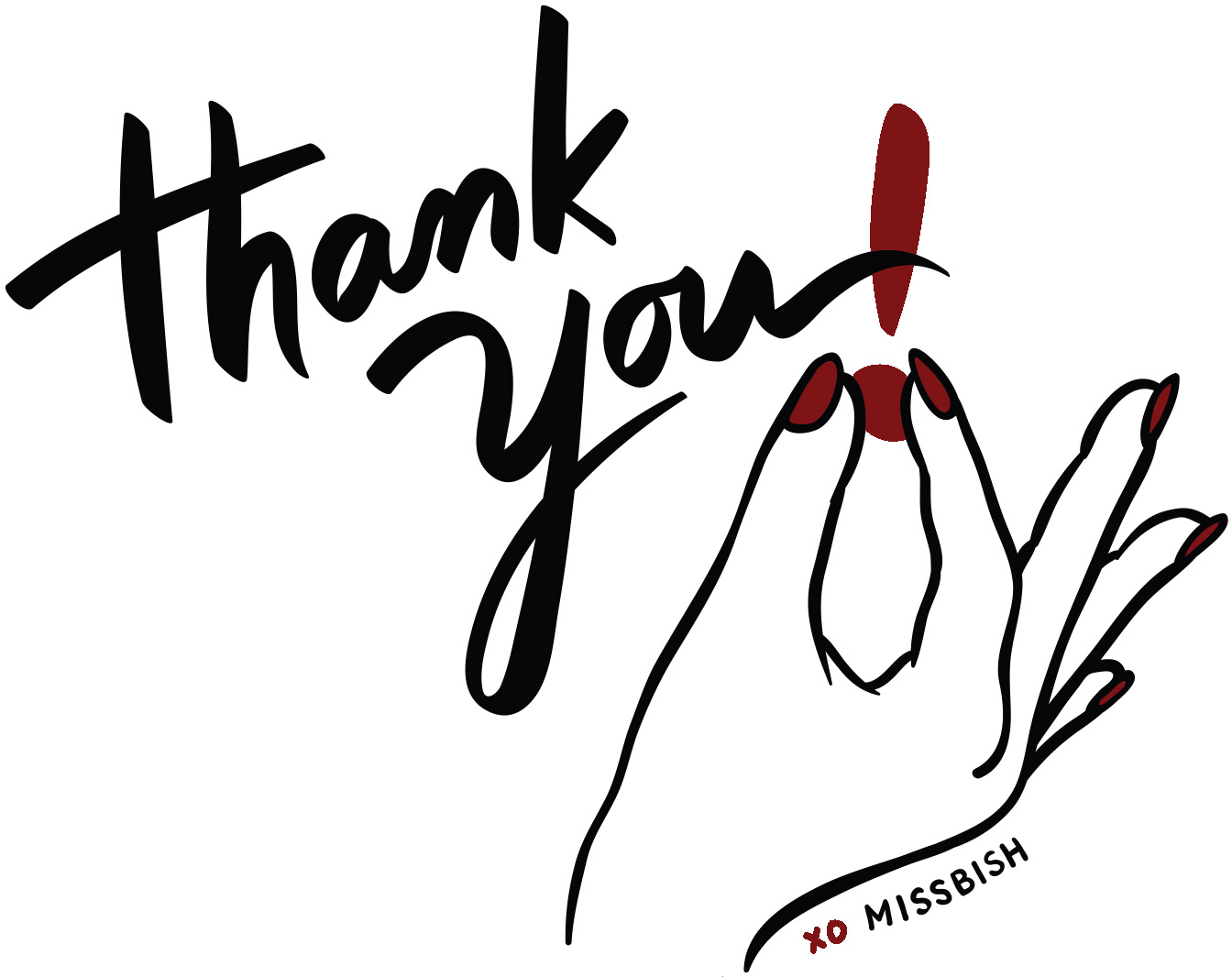 Hypebeast: Thanks for signing up and welcome to the MISSBISH family! 😘 ...
