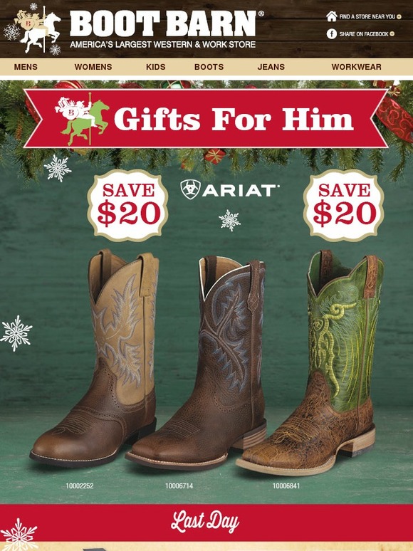 BootBarn.com: Ends Today: Free Ariat Duffle Or Justin Gear Bag - Gifts ...