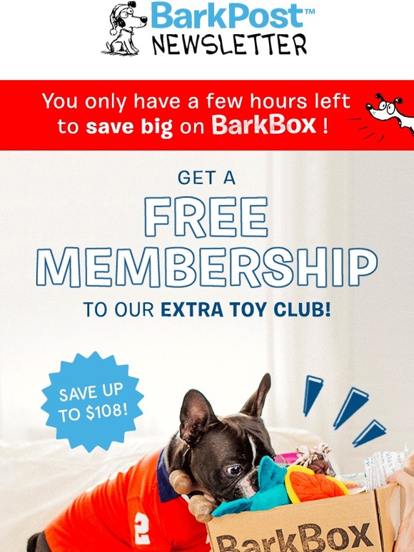 BarkBox: Last Day: Save Big on BarkBox | Milled