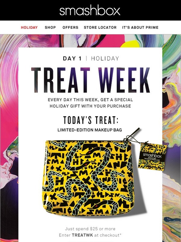 Smashbox: It's Holiday Treat Week–the most wonderful time of the year ...